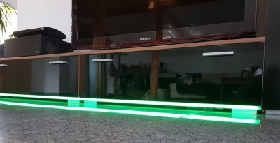 LED-Lichtleisten mit Diffusor für durchgehenden Lichteffekt